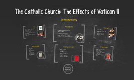 The Church: Before and After Vatican II by Alex Curry on Prezi