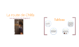 french questions- la route de chlifa by latisha neale on Prezi