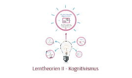 Lerntheorien II - Kognitivismus by Natalie Kiesler on Prezi