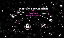 Size and Shape Constancy by Celeste Richardson on Prezi