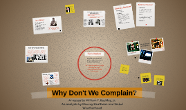 Why Don't We Complain? by Isabel W on Prezi