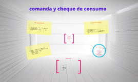 comanda y cheque de consumo by julieta garcia on Prezi