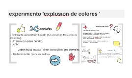 experimento 'explosion de colores ' by andres felipe hernandez parrado ...