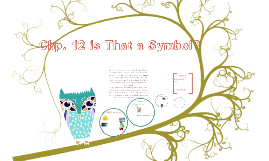AP lit. How to read Literature like a professor chp 12 symbols by ...