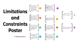 Limitations and Constraints Poster by Nilufer Demirezen on Prezi