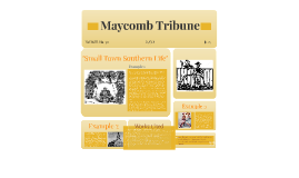 Maycomb Tribune by Jenna G on Prezi