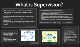 What is Supervision? by Rachel Haley on Prezi