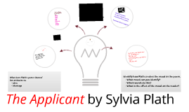 The Applicant by Sylvia Plath by paula mcgeoch on Prezi