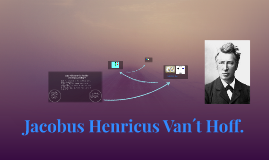 Jacobus Henricus Van´t Hoff. by Valentina Daniela on Prezi
