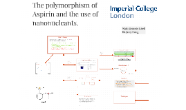 The polymorphism of Aspirin and the use of nanonucleants by Mark Isbell ...