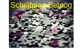 Schrijven - Schrijfplan maken by Wam Vermeer on Prezi