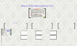 History Of The Pokemon Family Tree by Kimmily Darkrai on Prezi