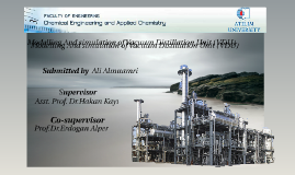 Modeling And simulation of Vacuum Distillation Unit (VDU) by ali gerra ...