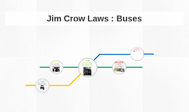 Jim Crow Laws : Buses by sydney ibarra on Prezi