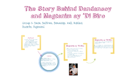 The Background of the songs Dandansoy and Magtanim ay'Di Biro by Ann ...