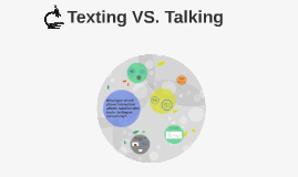 Texting VS. Talking by Sophie Clark on Prezi