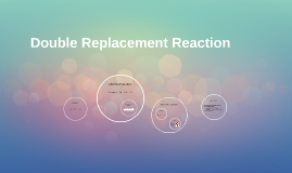 Double Replacement Reaction by on Prezi