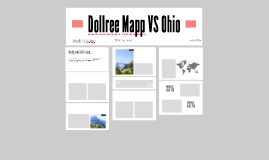Dollree Mapp VS Ohio by Soire Lamar on Prezi