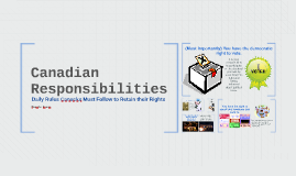 Canadian Citizens' Rights and Responsibilities by Maeesha B. on Prezi