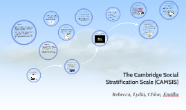 The Cambridge Social Stratification Scale (CAMSIS) by Rebecca jeffery ...