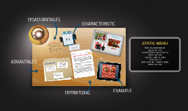 STATIC MENU by aidila basuki on Prezi