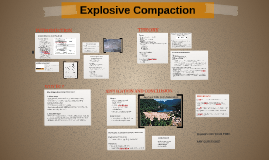 Explosive Compaction by Shibin Wang on Prezi