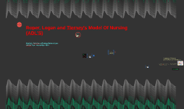 Roper, Logan and Tierney's Model Of Nursing/ by Sinead Fox on Prezi