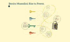 Benito Mussolini: Rise to Power. by Grace James on Prezi