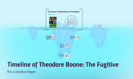 Timeline of Theodore Boone: The Fugitive by Justin Time on Prezi