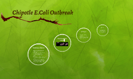 Chipotle E. coli Outbreak by Dahir Mohamed on Prezi