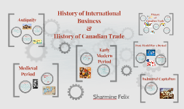 History of International Business and Canadian Trade by Sharmine Felix ...