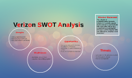 Verizon SWOT Analysis by emily nguyen on Prezi