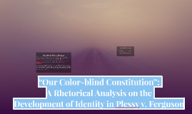 The Louisiana Separate Car Act was passed in 1890. This law by on Prezi