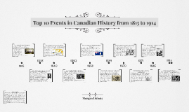 Top 10 Events in Canadian History from 1815 to 1914 by Morgan D on Prezi