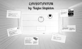 Carbotanium by Kaylee Prime on Prezi