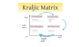 Kraljic Matrix by Benito Jiang on Prezi