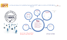Mise en place d'un système management SST selon la norme OHS by C'est ...