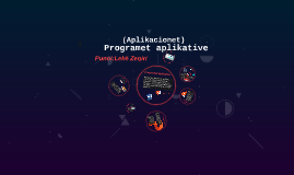 Programet aplikative by Lekë Zeqiri on Prezi