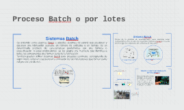 Proceso batch o por lotes by Beatriz Huamán Pineda on Prezi