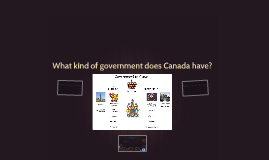 What kind of government does Canada have? by Nick Oliver on Prezi