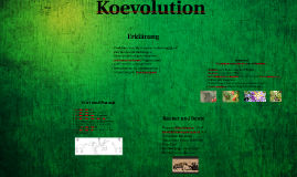 Koevolution by Anna Nikolaides on Prezi