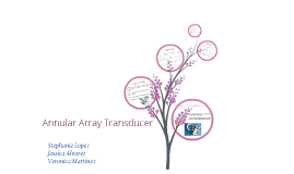 Annular Array Transducer by Stephanie Lopez on Prezi