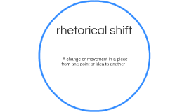 Rhetorical Shift by Andrea Ortuno on Prezi