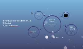 The SAID Principle by Kurtis Ackerman on Prezi