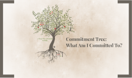 Commitment Tree: by Kimberly Johnson on Prezi