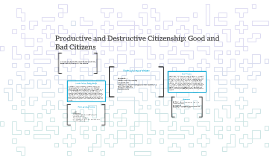 Productive and Destructive Citizenship: Good and Bad Citizen by Ashley ...