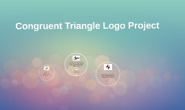 Congruent Triangles In Logo