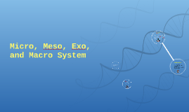 Micro, Meso, Exo, and Macro System by Jaime Moreno on Prezi