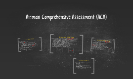 Airman Comprehensive Assessment (ACA) by Betty Hill on Prezi