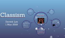 Classism Presentation by Derrick Lee on Prezi